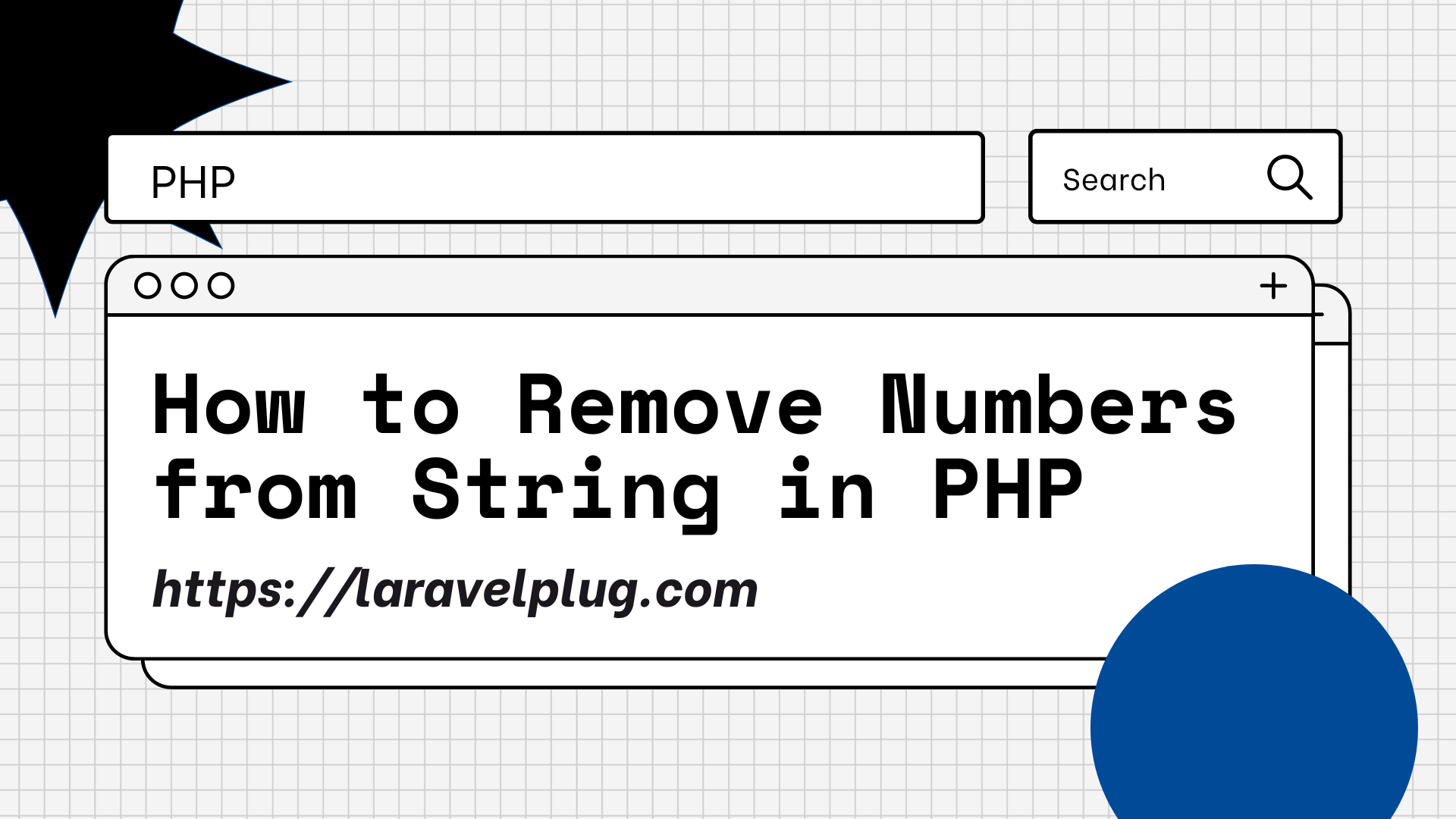 How To Remove Numbers From String In PHP Laravel Plug