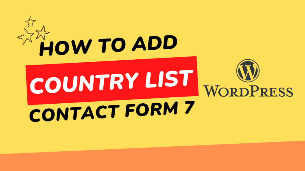 How To Add Country List In Contact Form 7 FREE Laravel Plug how-to-add-country-list-in-contact-form-7-free-laravel-plug